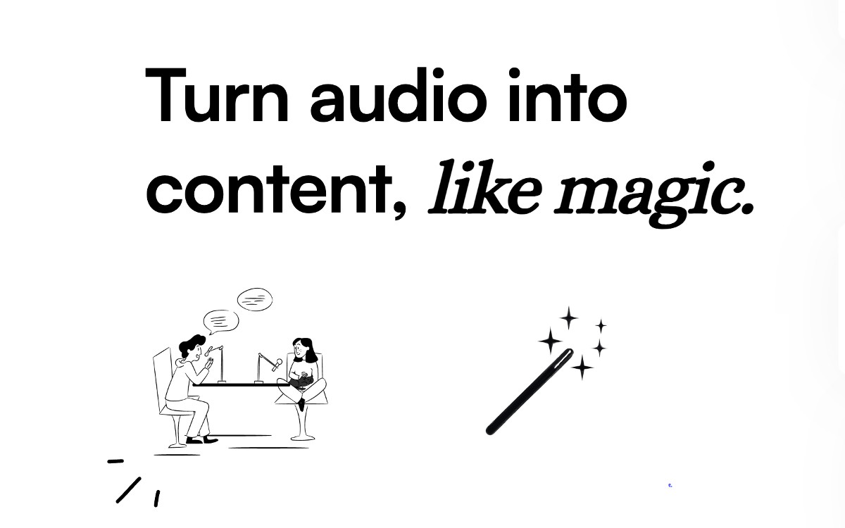 Castmagic: Turn Your Podcast Audio to Sharable Content - AI Tools | AI Tools