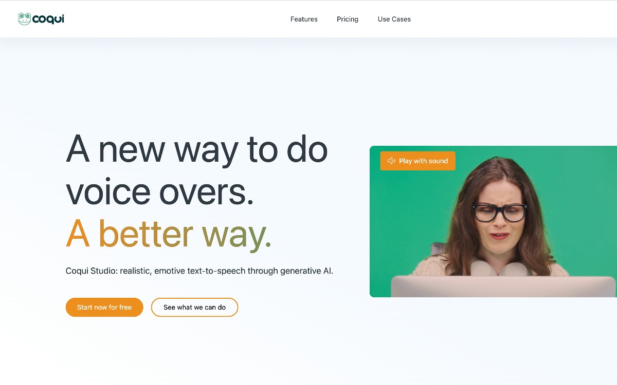 Coqui - AI Tools | AI Tools