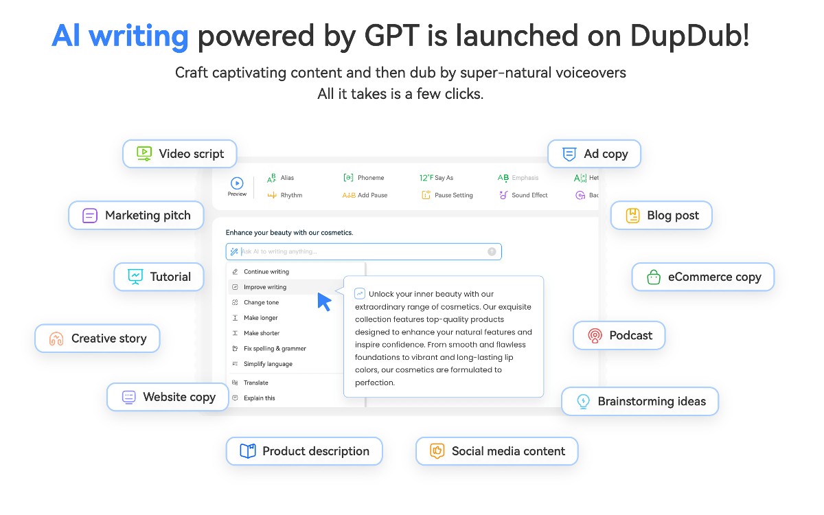 DupDub - AI Tools | AI Tools