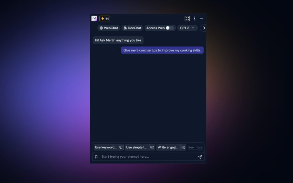 Merlin - ChatGPT powered chrome extension (Cmd+M) - AI Tools | AI Tools