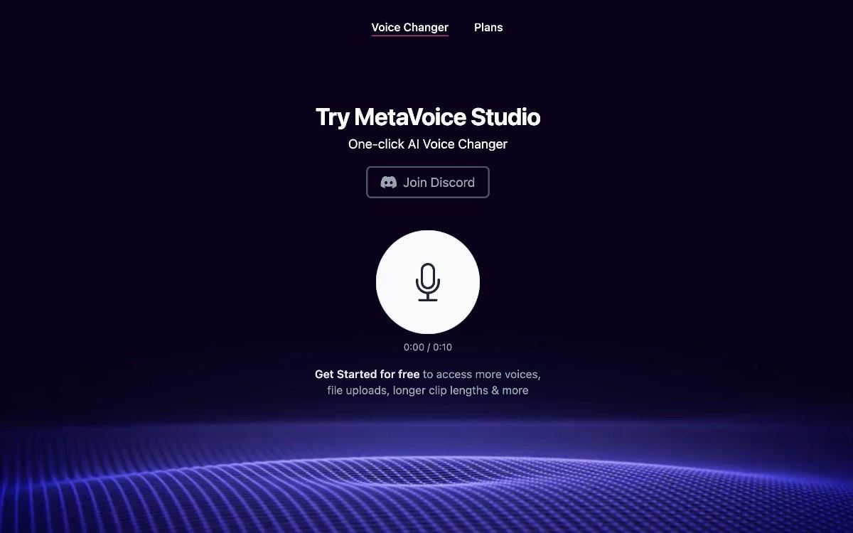 MetaVoice Studio: Your AI Voice Changer - AI Tools | AI Tools