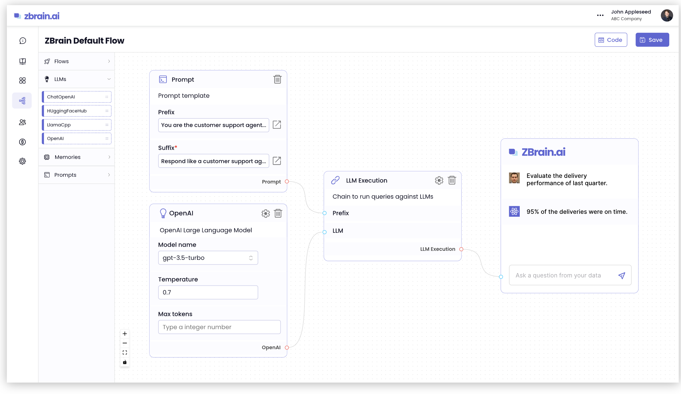 ZBrain: Create Custom Chat GPT Applications With Private Data - AI Tools | AI Tools