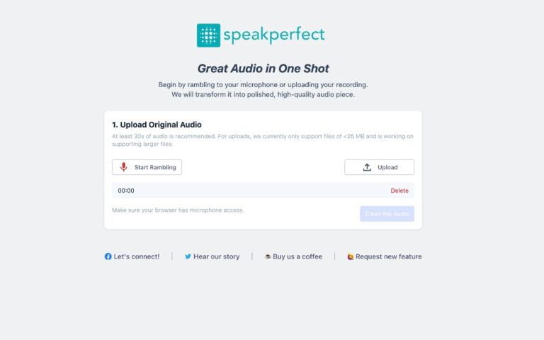 SpeakPerfect - AI Tools | AI Tools