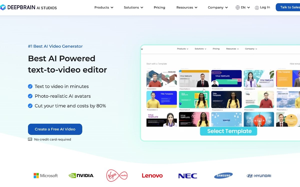 DeepBrain AI - AI Tools | AI Tools